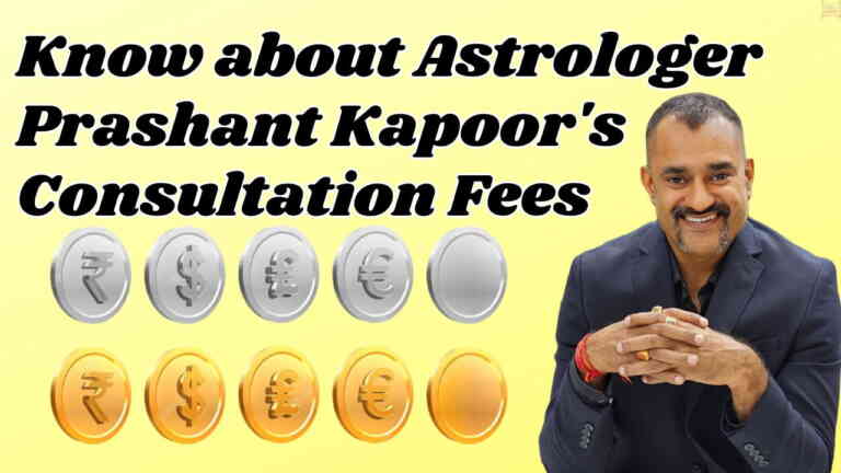 Know about Astrologer Prashant Kapoor's Consultation Fees - AstroKapoor